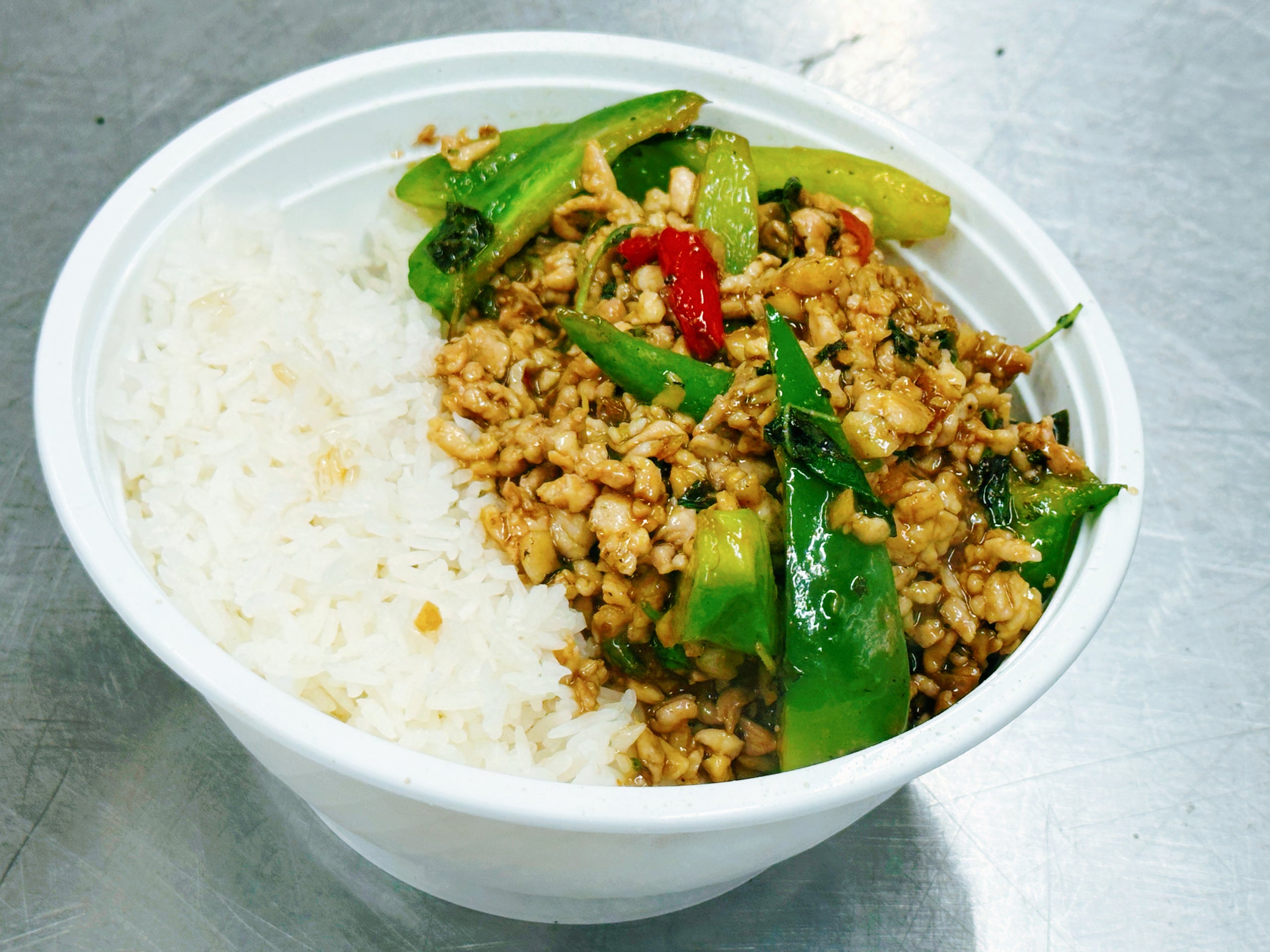 Ka Pow Chicken Bowl | Ka Pow Thai On Wheels