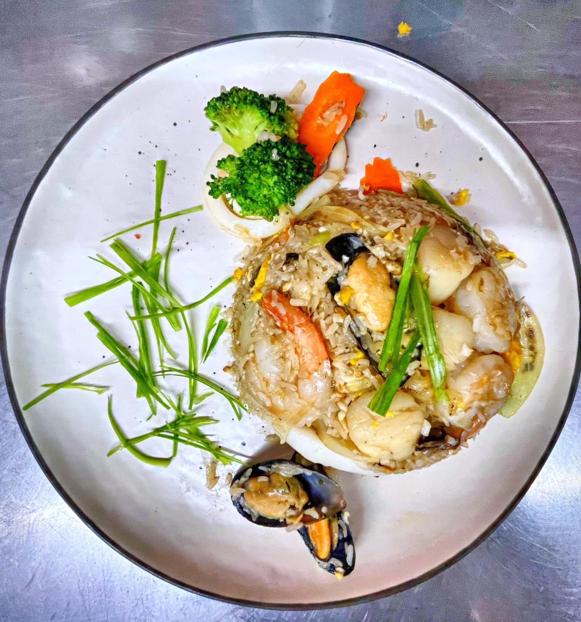 Seafood Fried Rice | Ka Pow Thai On Wheels